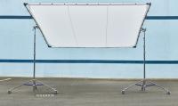 China THF Series Curved Overhead Frame System with Soft Fabric for Softer Light Control and Multiple Sizes for sale
