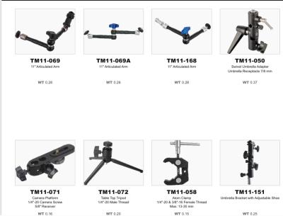 China Adjustable Mounting Arm Grip Accessories with Broad Compatibility and Lightweight Design for Professional Setups for sale