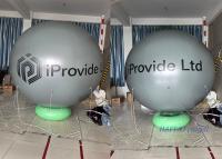 China Custom 2.5m Diameter PVC Tarpaulin Inflatable Advertising Balloon with Sealed Cold-Air Inflation for Event Branding for sale