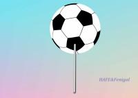 China Custom Illuminated Inflatable Soccer Ball with Internal LED Lighting and Reinforced Hanging System for Sports Events for sale