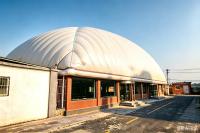China Inflatable Air Tent weather resistant material combined with stable air frame structure for in outdoor exhibitions and events for sale