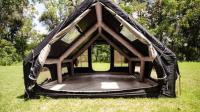 China Quick Setup Inflatable Air Tent with Waterproof Floor and Reinforced A-Frame for Outdoor Camping for sale