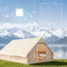 China Waterproof Portable Inflatable Air Tent with Double-Layer Design for Outdoor Camping and Emergency Shelter for sale