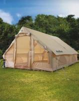 China 8.5m Length Inflatable Air Tent with 5 Oversized Side Windows and Dual-Chamber Air-Beam Frame for Lakeside Camping for sale