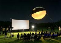 China 1,800W LED Helium Balloon Light with CRI Over 95 and Flicker Free for Film and Studio Production for sale
