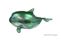 China Custom Remote-Controlled Flying Orca Helium Airship with Gyro-Stabilized Flight Control and Lightweight PP + PA Aluminum Film for sale
