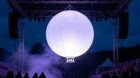 China Pearl Series LED Balloon Light with 60,000 lm Glare-Free Lighting and DC Battery Compatibility for sale