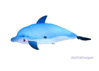 China Remote-Controlled Flying Dolphin Helium Airship with Gyro-Stabilized Flight Control and Lightweight PP + PA Aluminum Film for sale