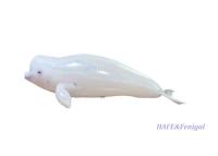 China Remote-Controlled Flying Beluga Whale Helium Airship with Gyro-Stabilized Flight Control and Lightweight PP + PA Aluminum Film for sale