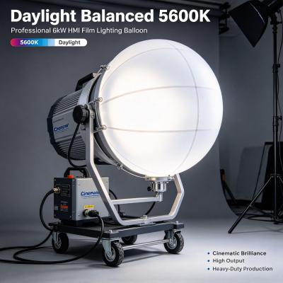 China Professional 6kW HMI Film Lighting Balloon with 5600K Daylight and DMX Control for sale
