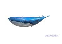 China Remote-Controlled Flying Whale Helium Airship with Gyro-Stabilized Flight Control and Lightweight PP + PA Aluminum Film for sale