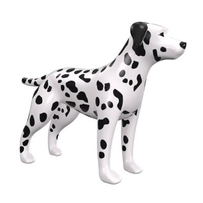 China Customized PVC Air-filled Inflatable Dog Replica and Inflatable Dog Model for Pet Shop Displays for sale