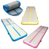 China Portable Heavy-Duty Inflatable Gym Mat Air Track for Professional Training for sale