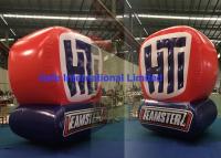 China Customize 3m Led Helium Balloons Branding Logo With Blue And Red Color for sale