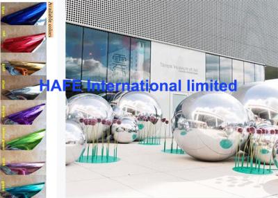 China 2.5M Current Stock Hanging Mirrored Balloon Lights Reflection Beauty Surround for sale