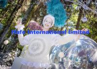 China 10 Feet Hanging Inflatable Mirror Balloon For Dior Stage Show Decoration for sale