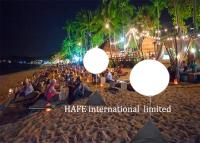 China Seaside Party Illuminate Lights Inflatable Lighting Decoration For Seaside Landscape for sale