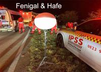China 400w Portable Waterproof Balloon Lights For Night Rescue In Emergency Occassion for sale