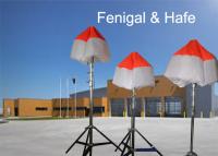 China Big Area Illuminate Outdoor Construction Lights 360 Dgree Glare Free With HMI4000W for sale