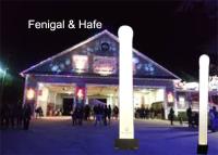 China Battery Civilian Inflatable Light Tower With HMI575W For Exhibition Steep Mountain Resuce for sale