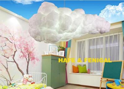 China Events Party Hanging Or Put On Ground 1.5m Inflatable Cloud Atmosphere Decorative Lighting for sale