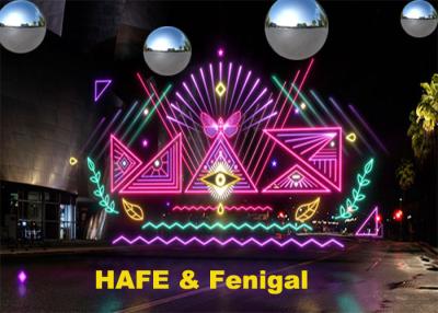 China Helium 60CM 8M Hanging Mirrored Balloon Lights for sale
