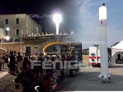 China Environmental Monitoring 1200w 36000l/M Inflatable Light Tower for sale