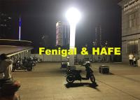 China 3 Meters Xenon Lamp 400w Inflatable Column for sale