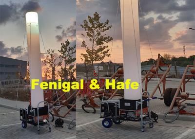 China 7m 1150W Inflatable Light Tower For Night Work for sale