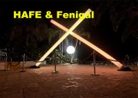 China 3M Length Inflatable Lighting Decoration With 200W Led Lamp for sale