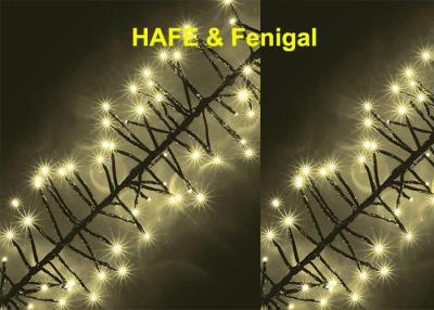 China 1500 Compact Cluster Christmas Tree Led String Lights 37.5m Lit Length for sale