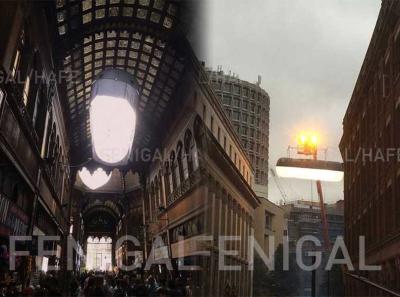 China Customized 1000W RGBW LED Lighting Balloons Movable For Movie Scene for sale
