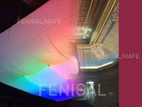 China 200W Cube Inflatable Lighting Decoration Balloons Customized Shaped for sale