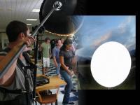 China RGB Led Inflatable Film Lighting Balloon Dimmable For Film Production And Photography for sale