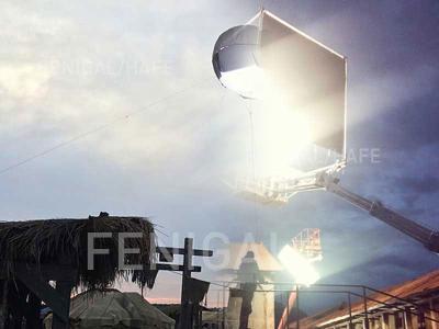 China 600W 1200W RGBW Inflatable Light Balloon With DMX Control for sale