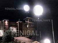 China Photography Video Uplighting Movie Production Inflatable Led Balloon for sale
