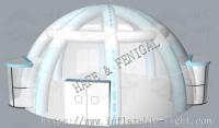 China High End Inflatable Event Tent Galaxy PVC 18 Meter Air Tight Construction for sale