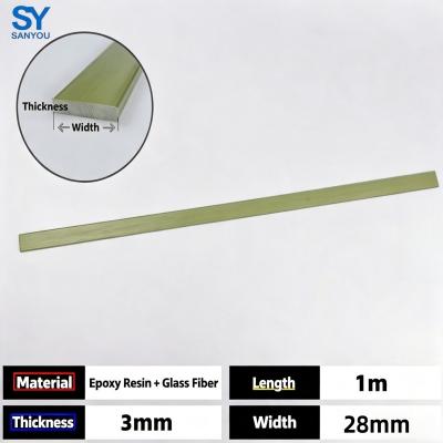 China High-Draw-Weight Fiberglass & Epoxy Composite Bow Limbs | Transparent & Black Fiberglass Strips | Archery Bow Making Materials for sale