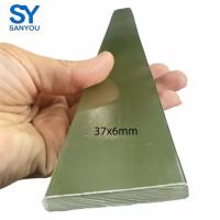China A+ Grade Transparent Fiberglass Strips 37mm × 4mm / 5mm / 6mm | Archery Bow Limb Making Material for sale
