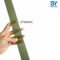 China A+ Grade Transparent Fiberglass Strips 37mm × 4mm / 5mm / 6mm | Archery Bow Limb Making Material for sale