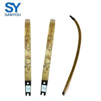 China Draw Weight 20-50 Lbs Laminated Recurve Bow Limbs Designed to Fit Standard Recurve Bow Risers Durable Archery Components for sale