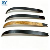 China Medium To High Flexibility Fiberglass Laminated Recurve Limbs Reinforced Fiberglass Overlays Limb Tip Design Designed For Archery for sale