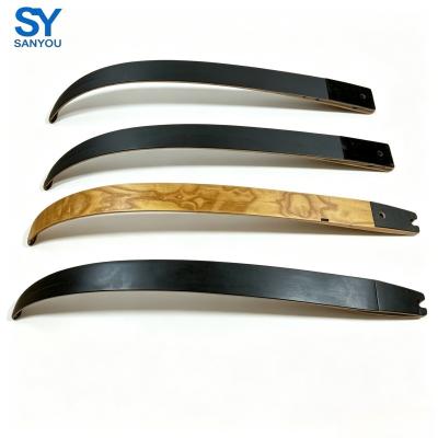 China Laminated Wood And Fiberglass Laminated Recurve Bow Limbs Approximately 300 Grams Per Limb Fits Standard Recurve Bow Risers Archery Limbs for sale