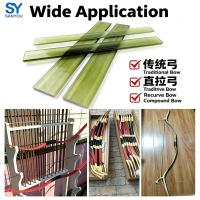 China Laminated Fiberglass With Epoxy Resin Epoxy Resin Fiberglass Limbs Fits Standard Risers Perfect For Recurve Longbows Archery Parts for sale