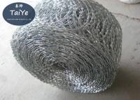 China Hot Dipped Razor Blade Barbed Wire Reinforced BTO22 Type High Strength for sale