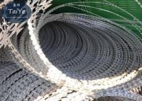 China High Security Razor Tape Wire Rapid Deployment Used In Military Stop Lines for sale