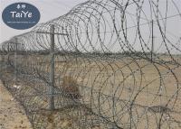 China Double Lined Thorn Razor Wire Coil High Strength  Simple To Handle for sale