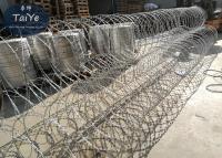China Heavy Galvanized  Spiral Razor Wire Blade Type Stainless Steel Razor Wire for sale