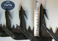 China Large Sized Razor Wall Security Spikes Customized Burglar Proof Fence Spikes for sale