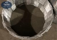 China Electric Galvanized Razor Ribbon Fencing For Industrial Wall Protection for sale